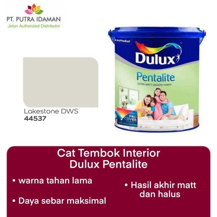 Cat Interior Premium Dulux Pentalite - 44537 Lakestone DWS Oplosan ...