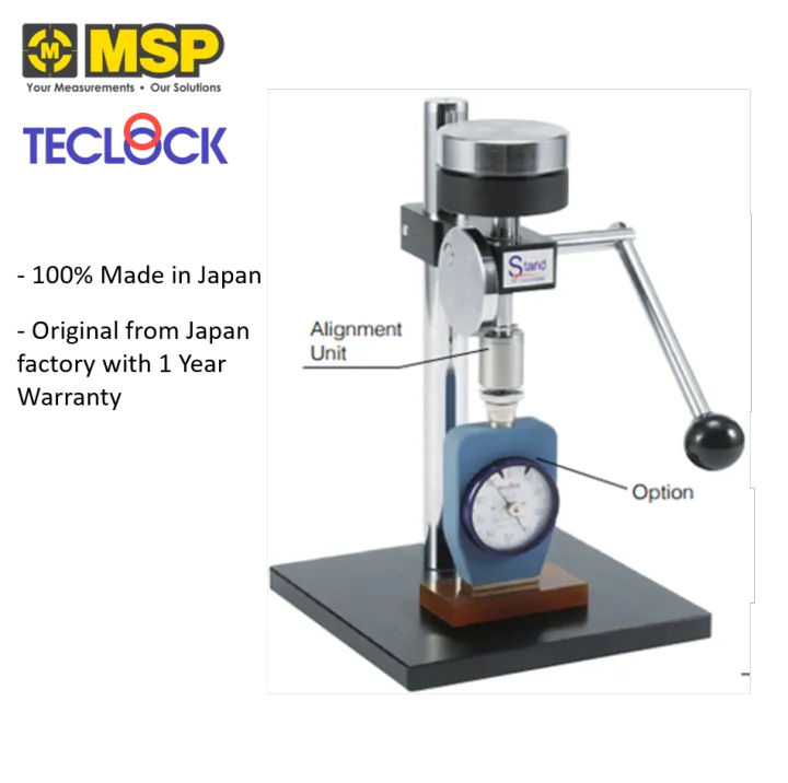 Malaysia Ready Stock Teclock Measuring Stand for Durometer (Manual Type ...