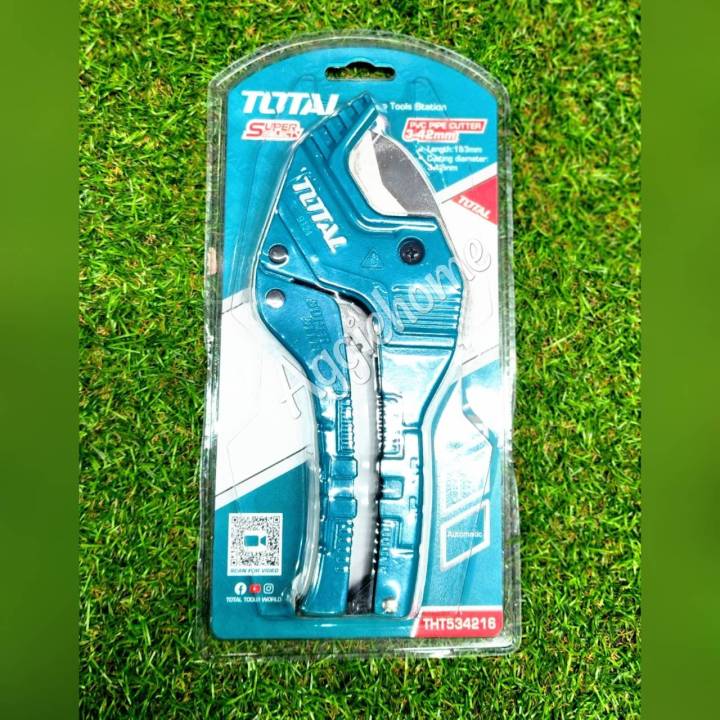 TOTAL กรรไกรตัดท่อ รุ่น THT534216 PVC ขนาด 3-42มิล PVC PIPE CUTTER ใช้ ...