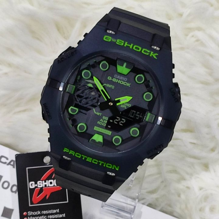 New G Shock Original GA-B00 | BAB00 Dual-Time CarbonCore Navy Military ...