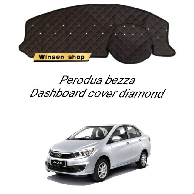 Perodua bezza dashboard cover diamond 2021 | Lazada