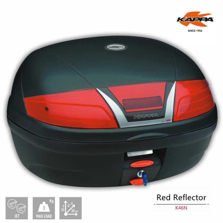 KAPPA BRAND K46N TOPCASE GIVI MOTORCYCLE KOTAK / BOX MONOLOCK CASE ...