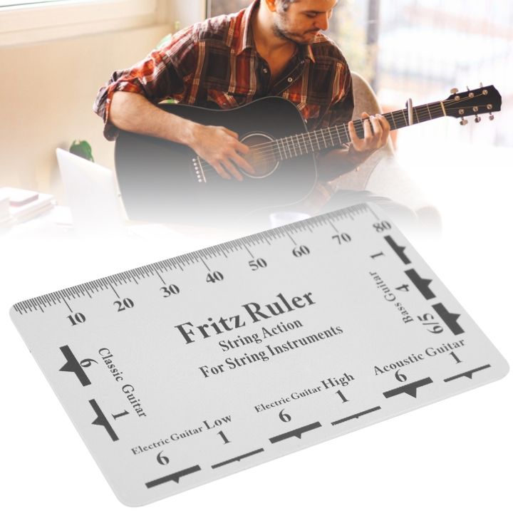String Action Gauge Ruler String Distance Ruler Useful and Helpful for ...