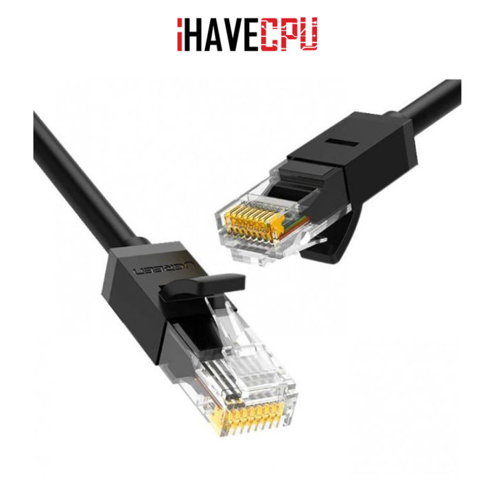 iHAVECPU LAN CABLE (สายแลน) UGREEN LAN CAT 6 UTP LAN CABLE (BLACK ...