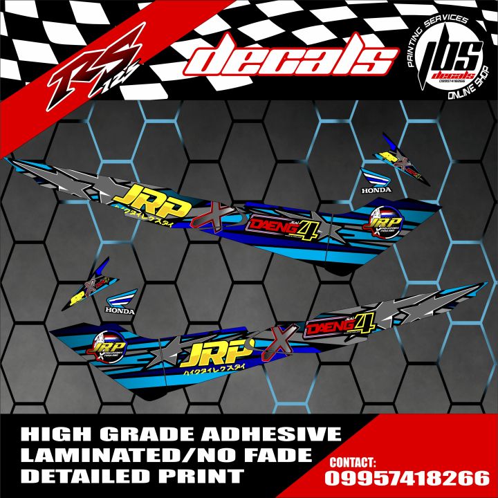 RS 125 Jrp Decals | Lazada PH