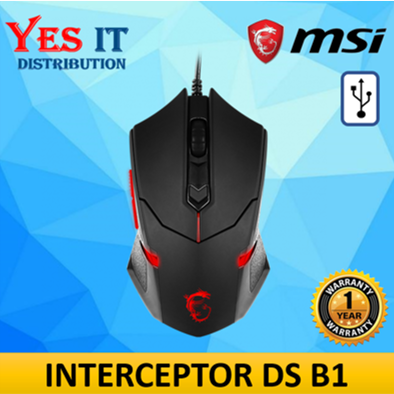 MSI Interceptor DS B1 Gaming Mouse USB Optical Mouse | Lazada