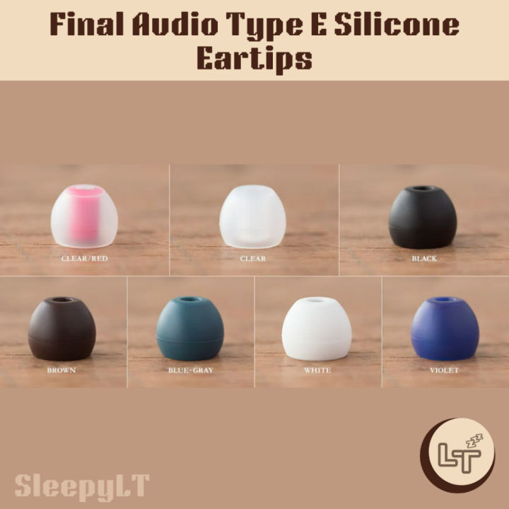 Final Audio Type E Series Silicone Eartips (1 pair per order) | Lazada PH