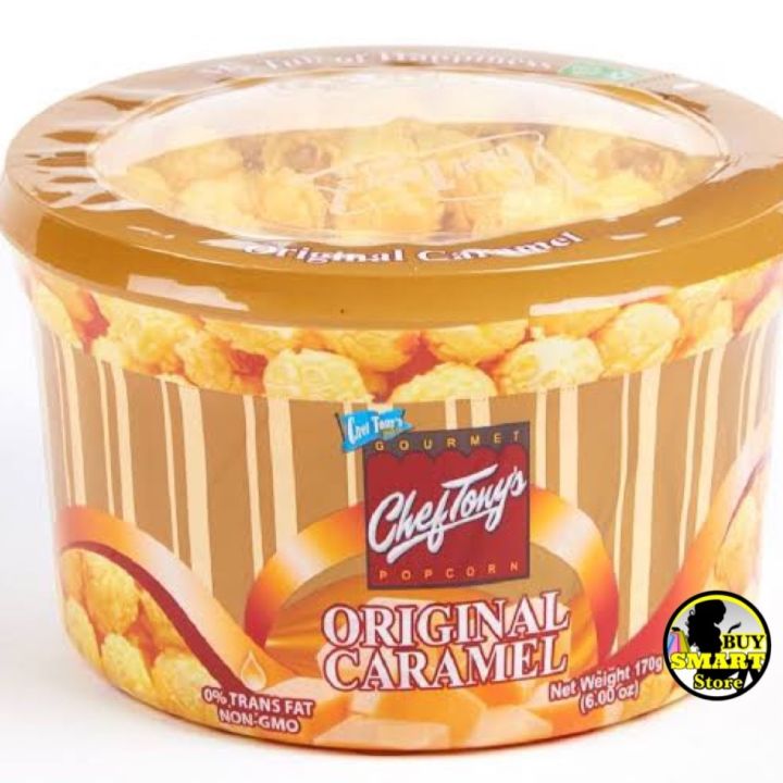 Chef Tony's Original Caramel Popcorn 330g (LARGE) | Lazada PH