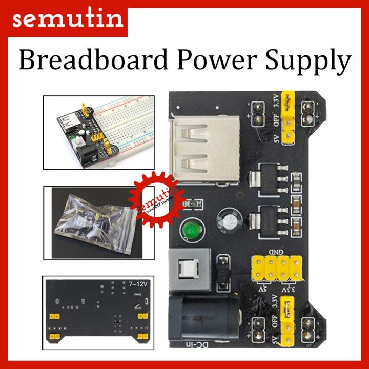 Breadboard Power Supply MB102 / MB-102 Module 5V 3.3V For Project Board ...