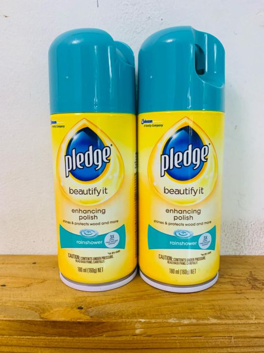 Pledge Furniture Lemon/ Rain Shower - 180ml | Lazada PH