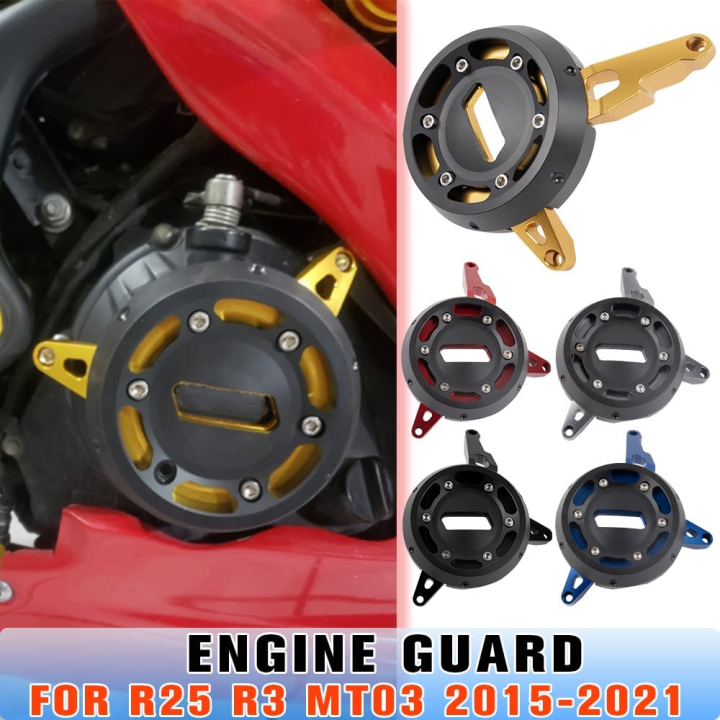 Motorcycle YZF-R3 YZF-R25 MT03 Frame Slider Engine Guard Stator Case ...