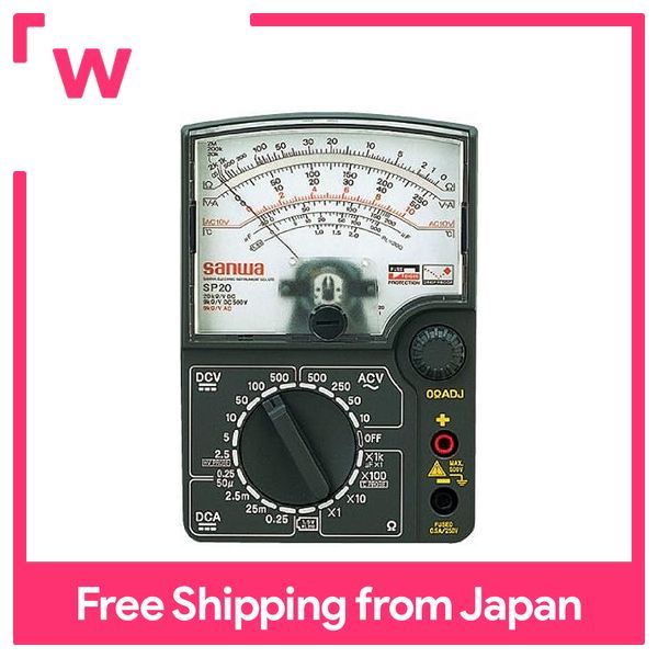 sanwa Analog Multi Tester SP-20 | Lazada PH