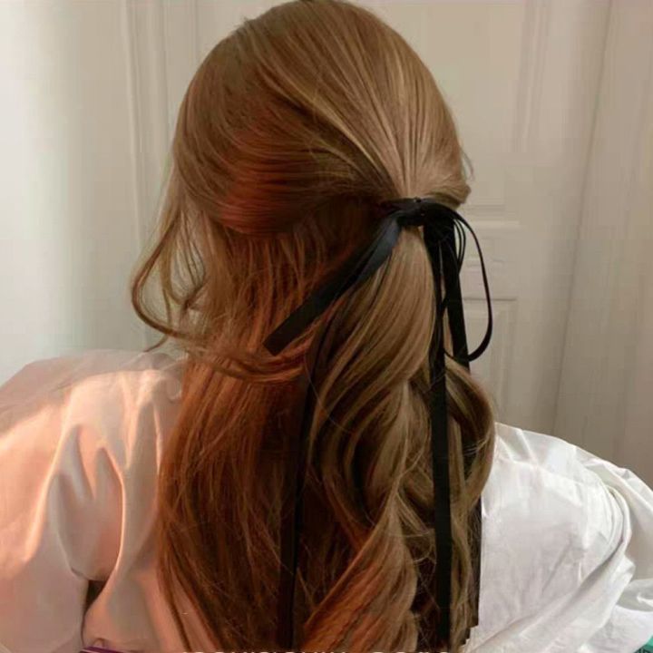 SFHDHETRR Quà Tặng Dễ thương Đơn giản Tóc Phụ Kiện Ribbon Balletcore ...