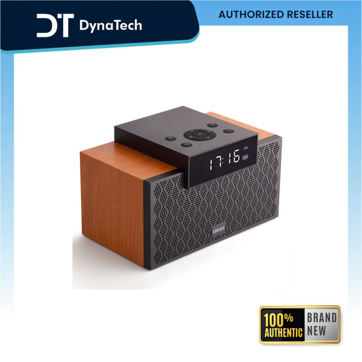 Edifier MP260 Wireless Bluetooth V5.0 Subwoofer Stereo Wooden Portable ...