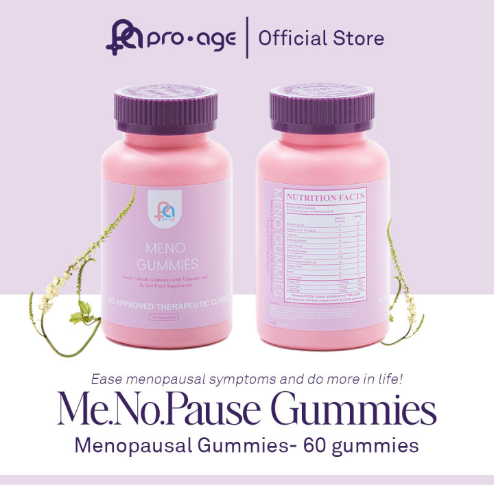 Black Cohosh Meno Gummies (60 pcs) | Lazada PH