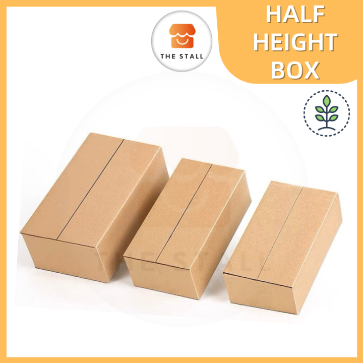 Low Height Carton Box RSC - Corrugated Mailing and Shipping Box for E ...