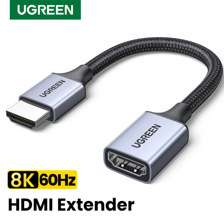 UGREEN 8K HDMI Extension Cable for Computer HDTV Laptop Projector in ...