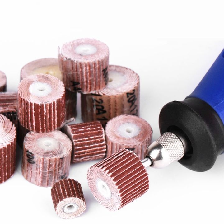 10pcs Mini Abrasive Tools Flap Wheel Sanding Sandpaper Grinding for ...
