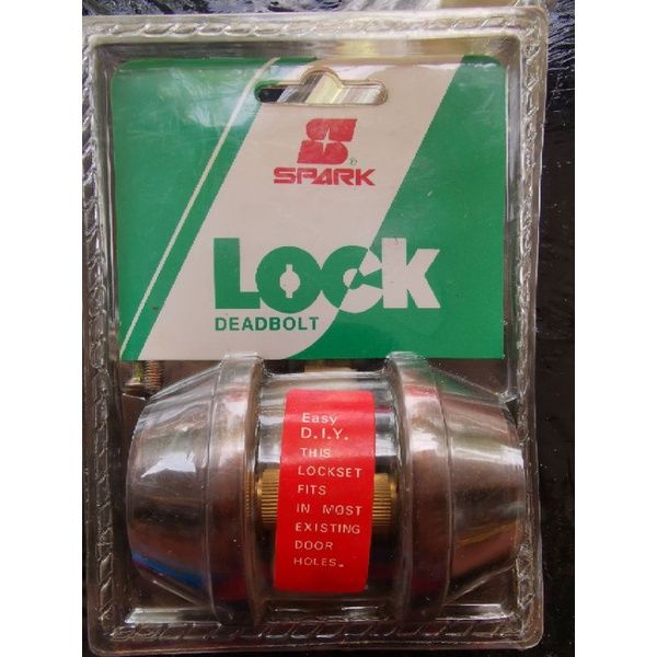 SPARK DEADBOLT LOCK 2WAY KEY | Lazada