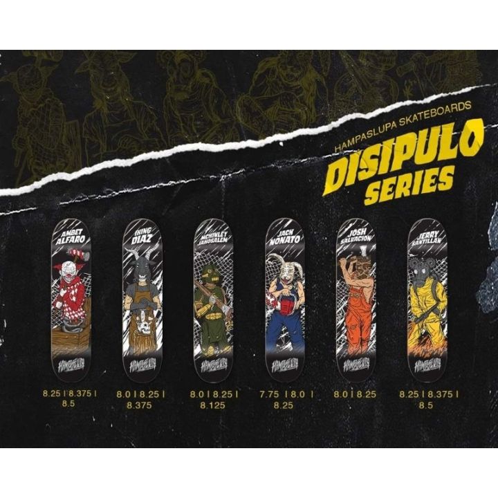 Hampaslupa Skateboards with FREE GRIPTAPE | Lazada PH