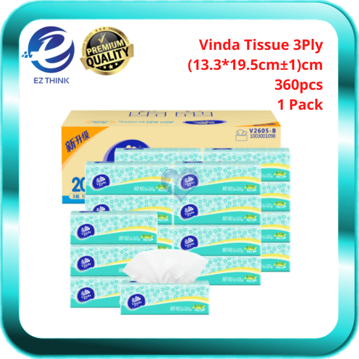 Deluxe Smooth Soft Pack Facial Tissue Car Tissue Travel Tissue 3ply ...