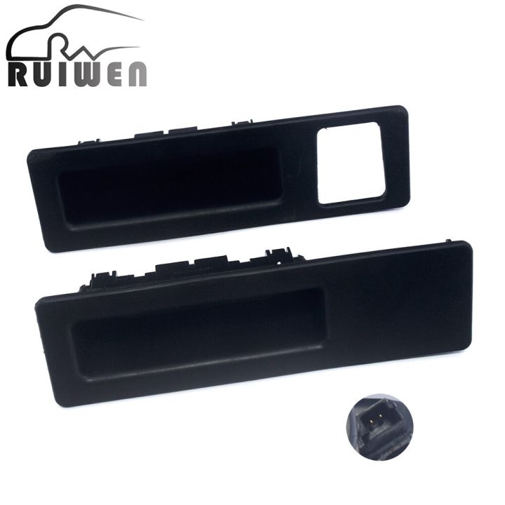 สวิตช์เปิด-ปิดประตูท้ายรถแบบมือจับปุ่มกดตัวล็อกฝาสำหรับรถ BMW F22 F30 ...