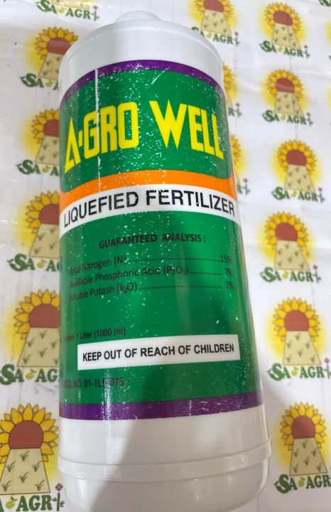 Agrowell Liquid Foliar SPRAY (LITER) BY AGRICOR | Lazada PH