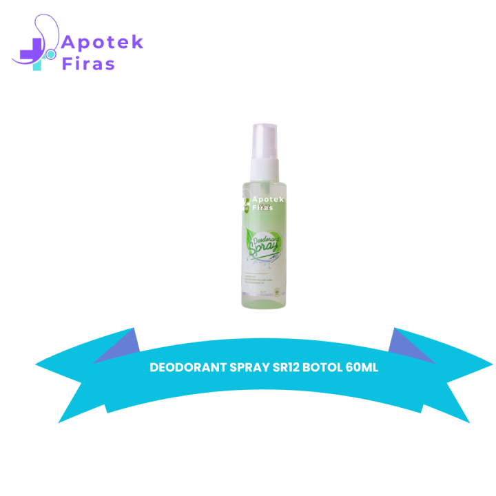 DEODORANT SPRAY SR12 BOTOL 60ML | Lazada Indonesia