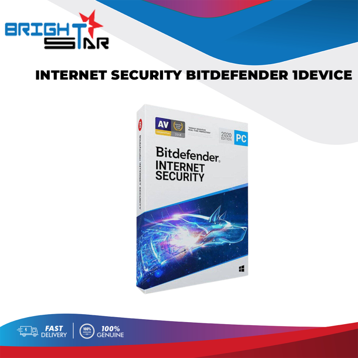 Bitdefender Internet Security 1 Year 1 Device AntiVirus 2021 ...