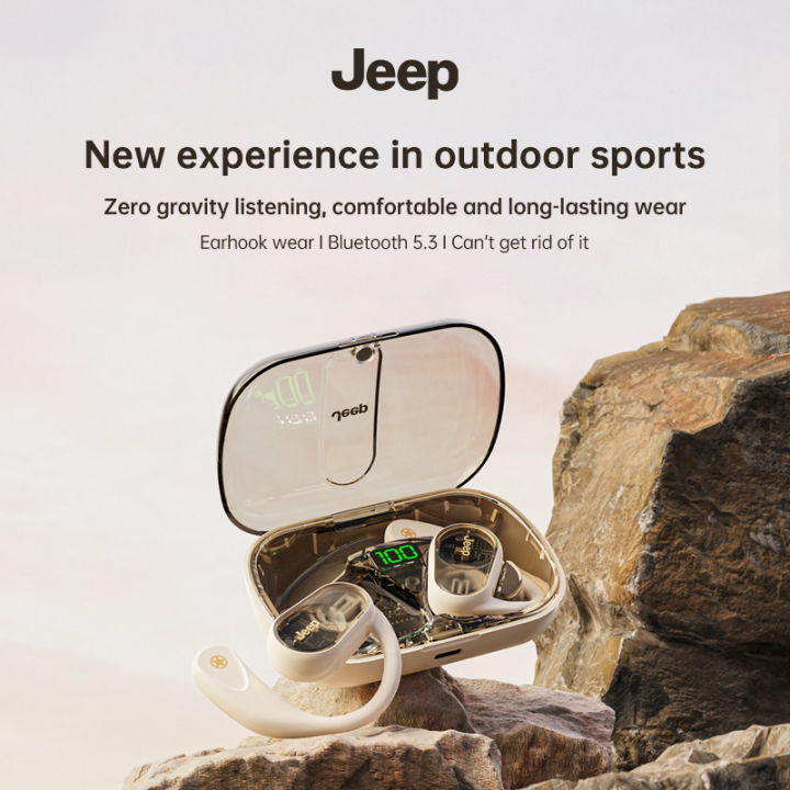 Jeep JP EC016 2024 New TWS Wireless Headphones Bluetooth 5.3 Earphones ...