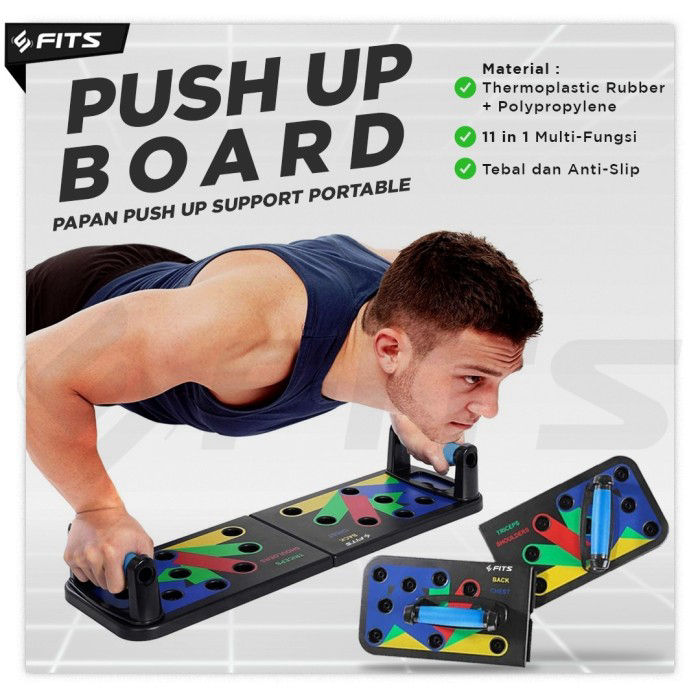SFIDN FITS Push Up Board Papan Push Up Support Portable | Lazada Indonesia