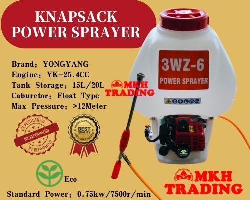 Knapsack Power Sprayer 15Liter & 20 Liter / Pump Penyembur Racun Engin ...