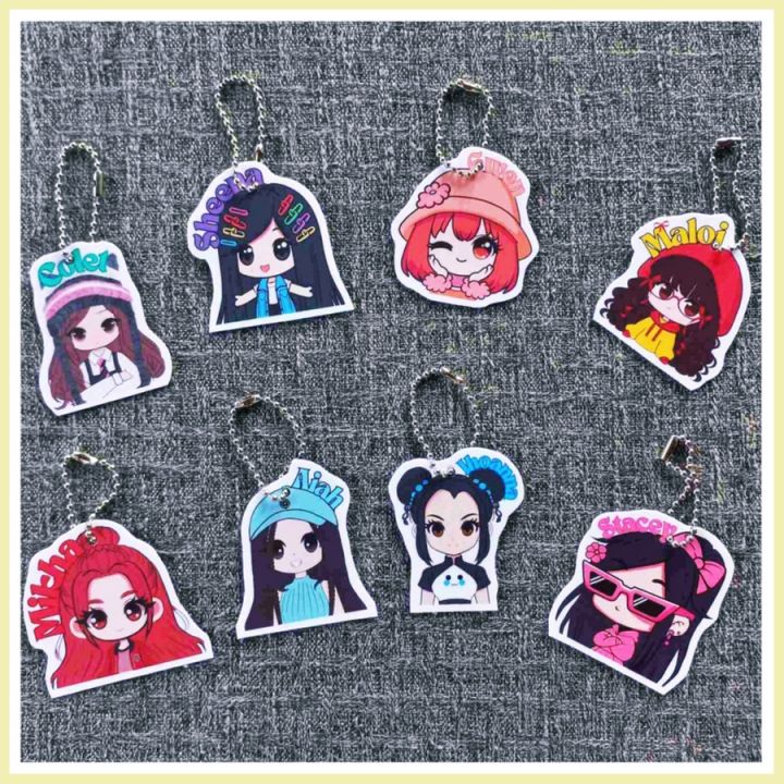 BINI Maloi Milkha Sheena Jhoanna Stacey Gwen Colet Aiah Chibi Cartoon ...