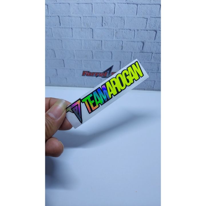 Stiker tim arogan sticker team arogan 10 cm | Lazada Indonesia