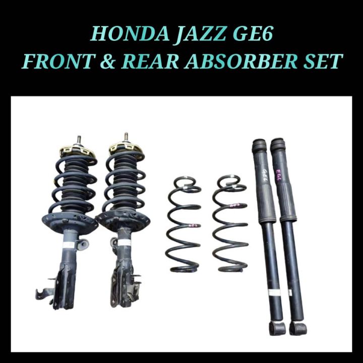 Shock Absorber HOnda Jazz Fit GE6 2007 - 2014 Front / Rear Absorober With Spring / Shock ...