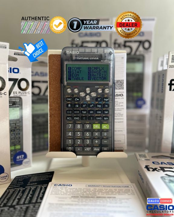 Casio Calculator fx-570ES PLUS-2 | TRANSPARENT | Lazada PH