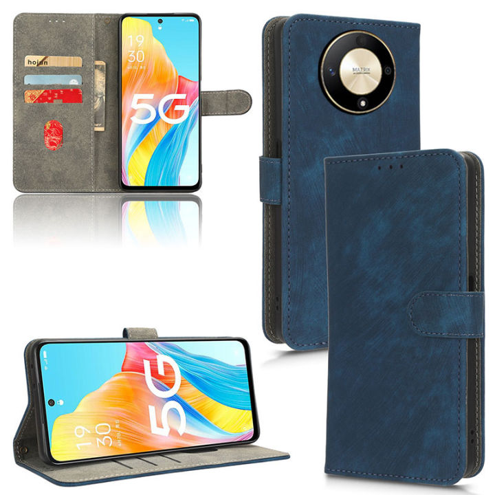 หน้ังกลับมือถือเคสสำหรับ Honor X7b X8b X9b X 9b X9a X9a 5g เคสมีขาตั้ง