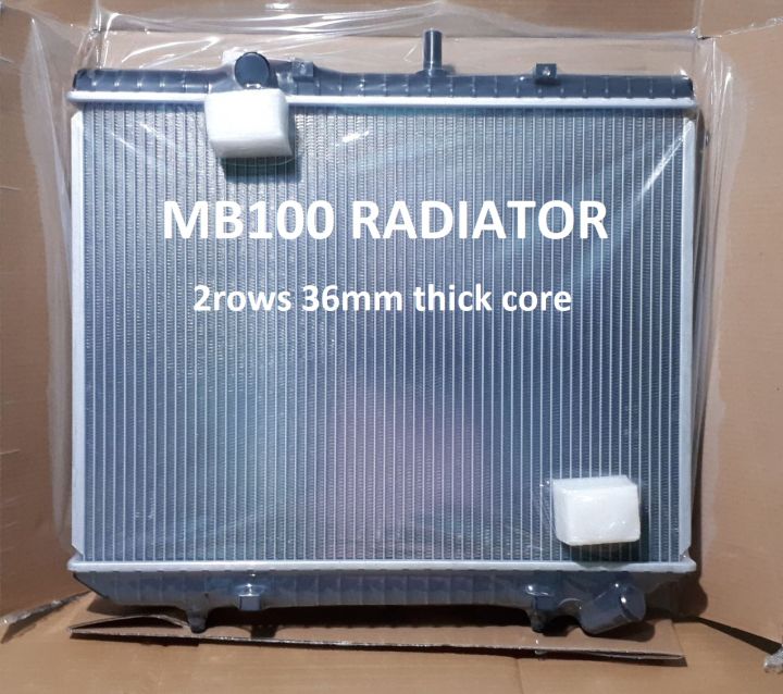 MB100 RADIATOR 2rows 36mm thick core | Lazada PH