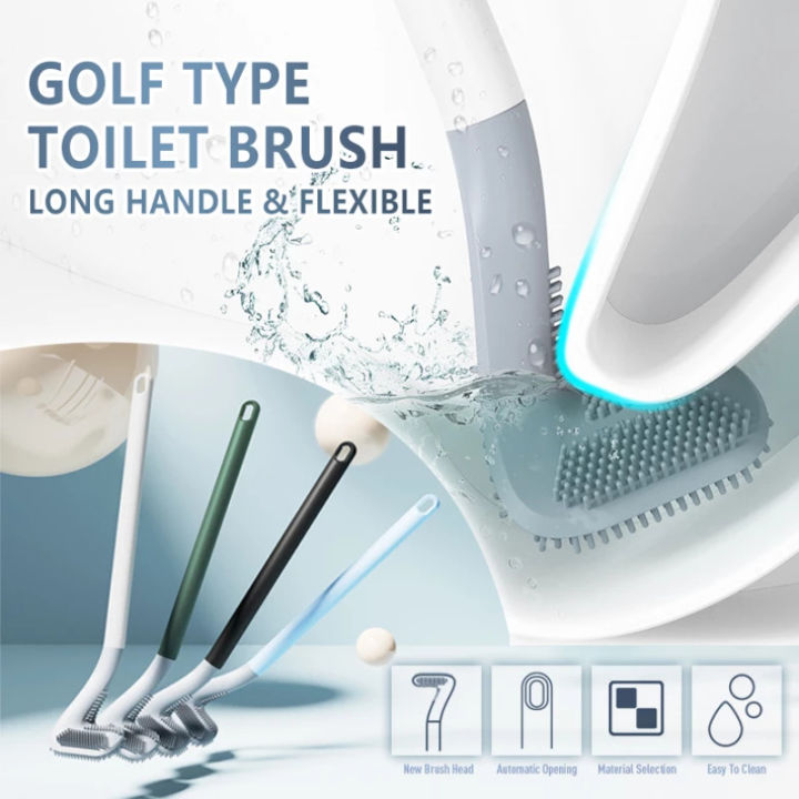 BRUSH TOILET GOLF PEMBERSIH KLOSET TOILET // SIKAT WC KAMAR MANDI ...