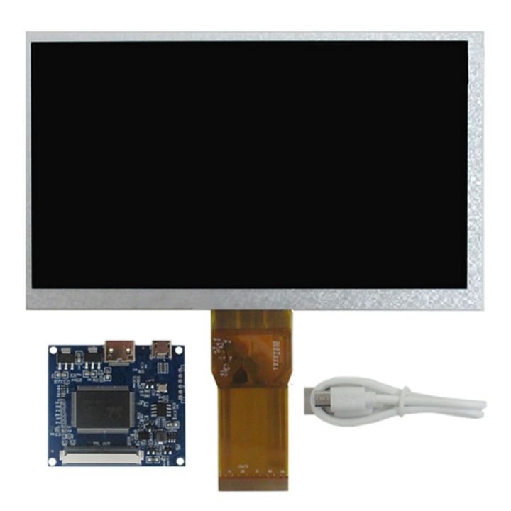 7 Inch 1024x600 Screen Display LCD Monitor Driver Control Board Mini ...