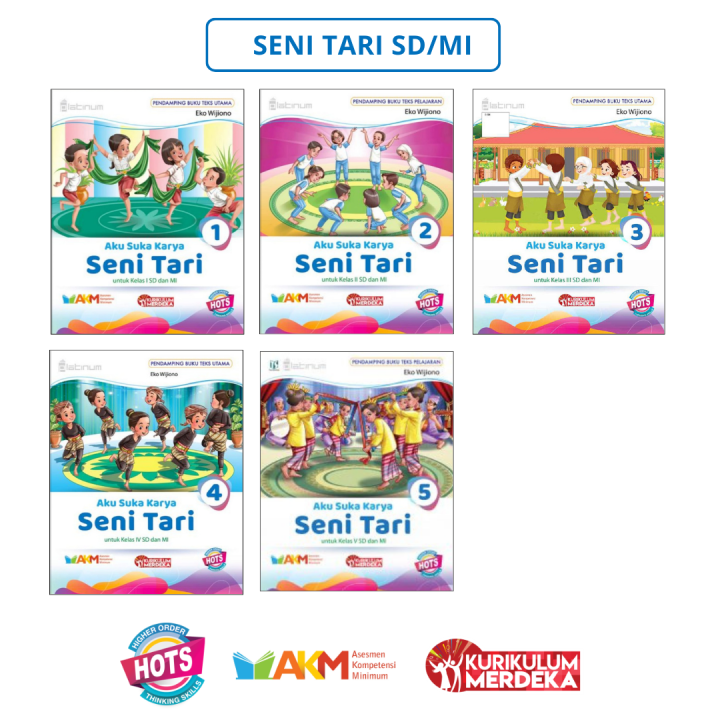 SENI TARI Kelas 1,2,3,4,5 & 6 SD/MI Kurikulum Merdeka - PLATINUM | Lazada Indonesia