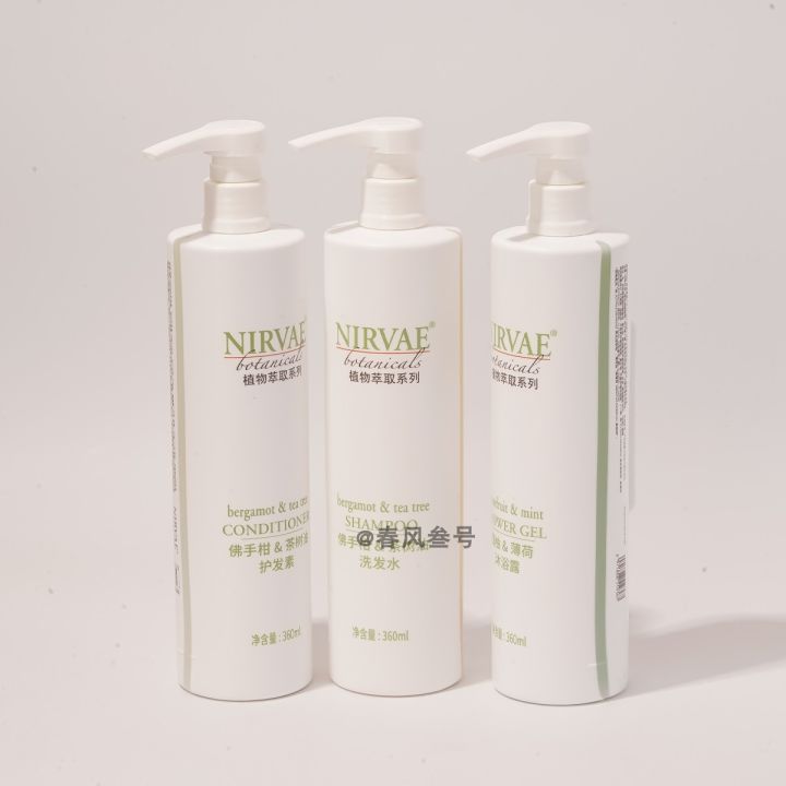 Courtyard Nirvae Plant Extract Series Shampoo Conditioner Body Wash ...