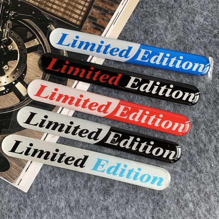 2PCS/Lot 3D Resin Gel Limited Edition Sticker Car Styling Motorcycle ...