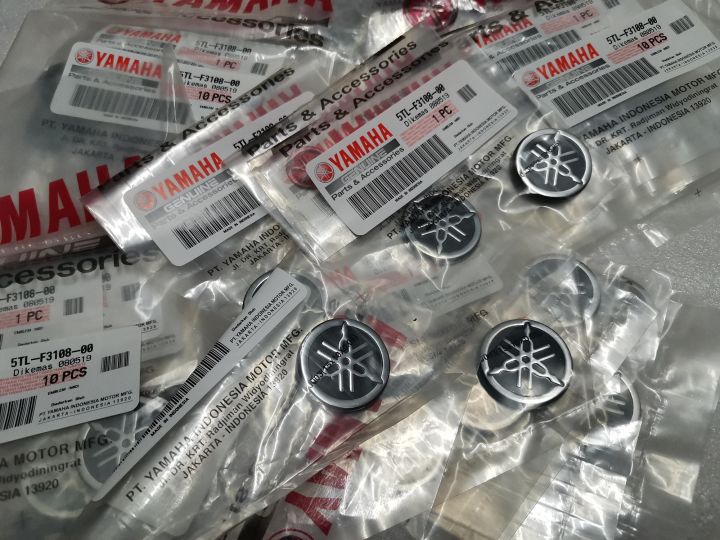 Yamaha Genuine Emblem Logo Silver | Lazada PH