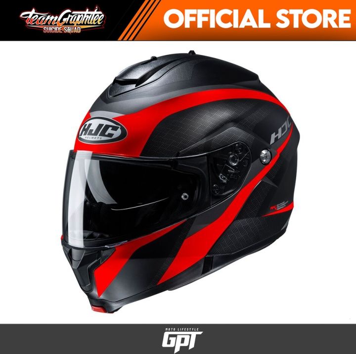 HJC HELMET C91 TALY (MODULAR DUAL VISOR) | Lazada PH