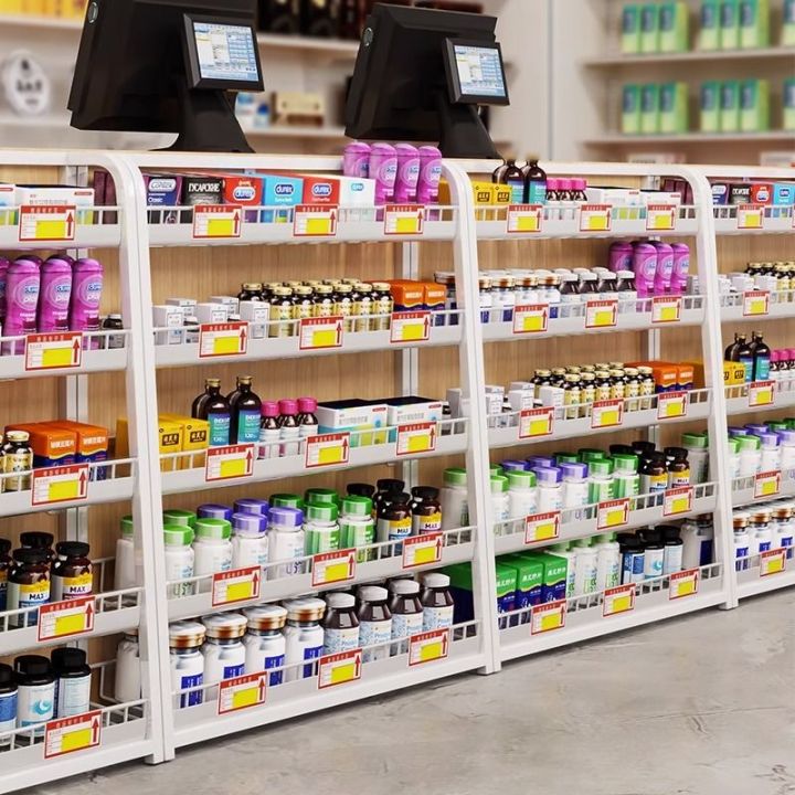 Display shelf shelves Store stalls Small shelves Kitchen pharmacy wall ...