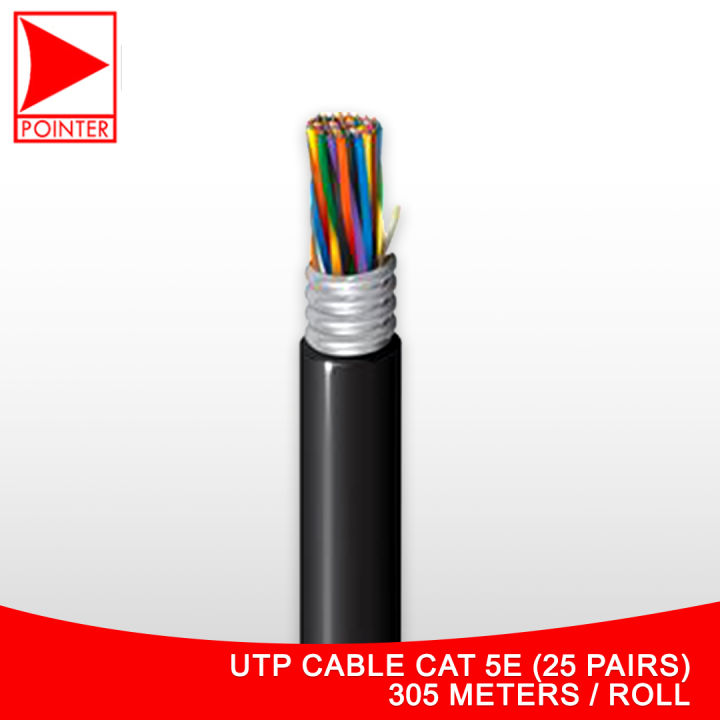 CAT 5e UTP Cable (25 Pairs) | Lazada PH