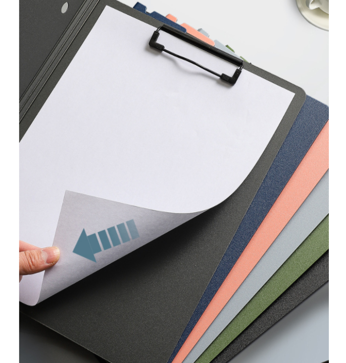 A4 clipboard document folder double clip board file folder School ...