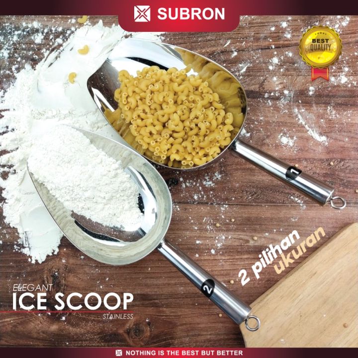 SUBRON Ice Scoop Sekop Es Sekop Tepung Ice Shovel Flour Sugar Scoop ...