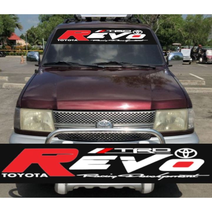 Toyota Revo Windshield Decal Sticker [ C.O.D] | Lazada PH